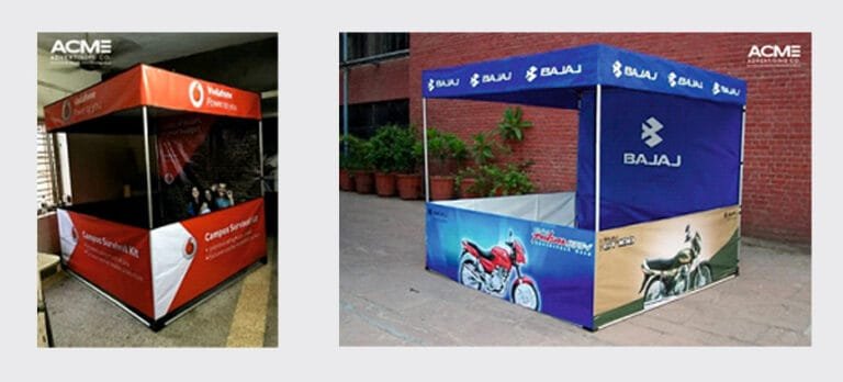 Canopy Manufacturers in India - Acme Advertising Co.