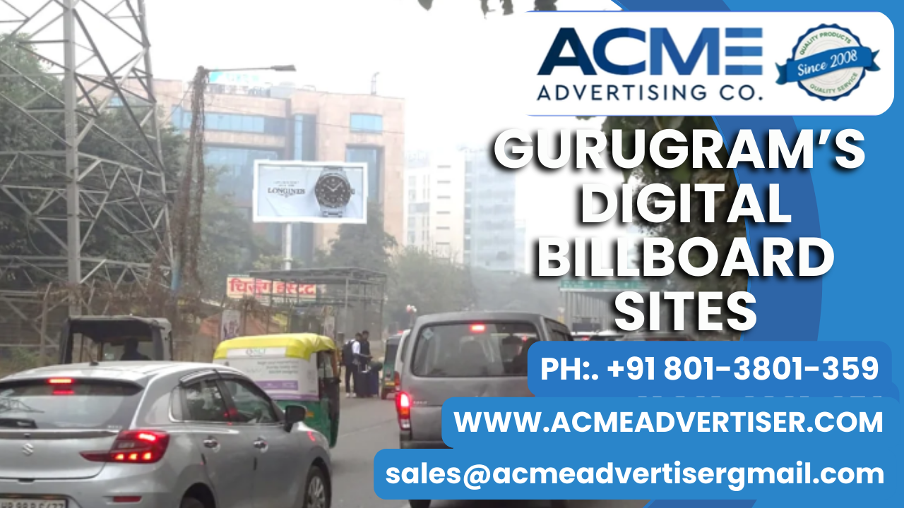 Digital Billboard Advertising Companies in Gurugram