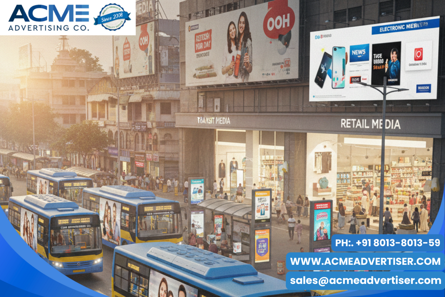 Electric Bus Branding in Hyderabad in India 2026