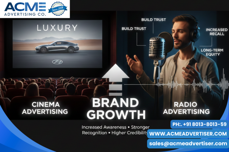 Electronic Media Advertising Agency: #1 Cinema & Radio